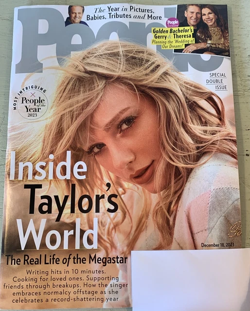 PEOPLE MAGAZINE 18 December 2023 Inside Taylor'S World Year In Pictures ...