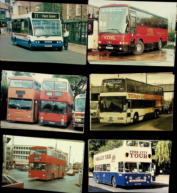 MIXED SELECTION OF Bus/Coach Photos 1990s onwards 6x4" Colour Prints ...