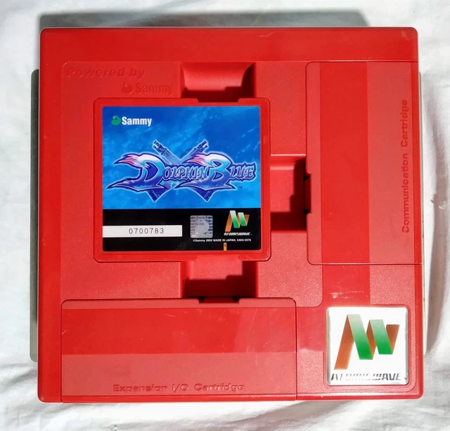 DOLPHIN BLUE + Motherboard. Atomiswave. Original Pcb Board Arcade Jamma ...