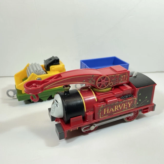 THOMAS THE TANK Engine & Friends Trackmaster Motorised Train Harvey £14 ...