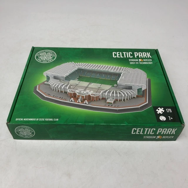 THE CELTIC FOOTBALL Club Celtic Park Stadium 3D Replica Model Boxed ...