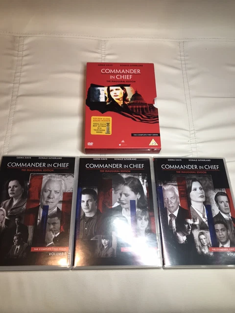 COMMANDER IN CHIEF Complete Season 1 DVD Boxset 2005 US President Drama ...