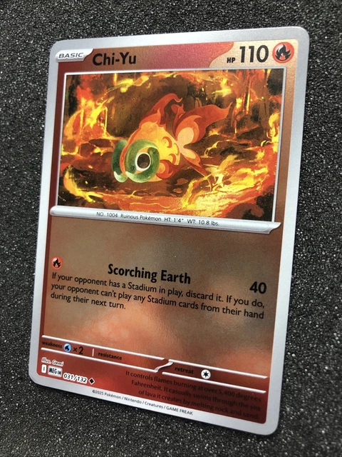 POKÉMON CHI-YU 031/132 Reverse Holo Mega Evolution £1.37 - PicClick UK