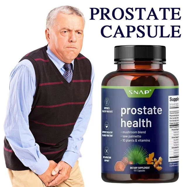 PROSTATE SUPPLEMENT 60 Capsules | Male Health, Urinary Tract, UTI ...