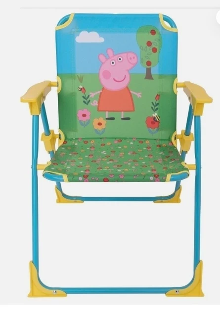 PEPPA PIG FOLDABLE chair for indoors and outdoors garden camping £15.03 ...