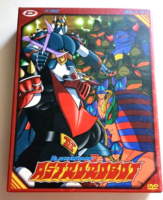 ASTROROBOT BLOCKERCORPS BOX 2 Cofanetto Anime Dvd Yamato Cartoni ...