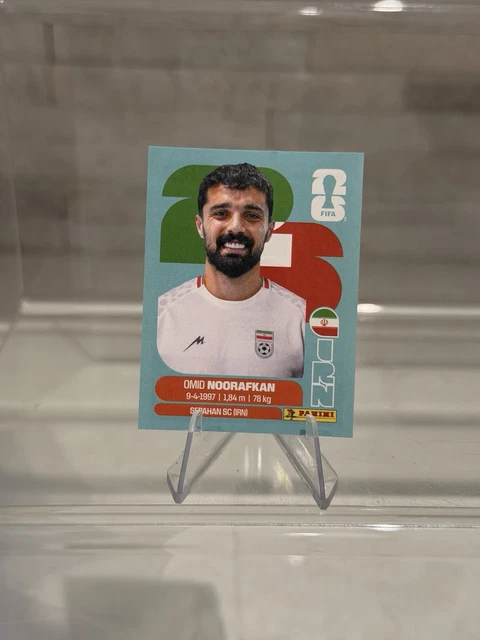 PANINI FIFA WORLD Cup 2026 Sticker IRN14 Iran Omid Noorafkan £1.17 ...