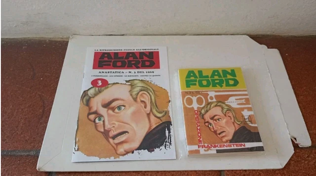 ALAN FORD DI MAGNUS & BUNKER ANASTATICA -n.5 con inserto INSERZIONE ...