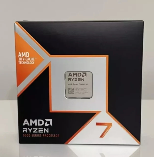 AMD RYZEN 7 9800X3D New 2024 Gaming CPU (AM5) 🚚 Fast Dispatch UK 🇬🇧 IN ...