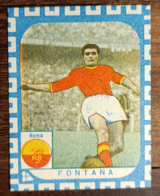 FONTANA , ROMA- Figurina Calcio Ed. Cicogna 1962/63 EUR 5,00 - PicClick IT