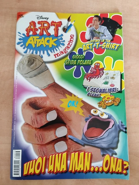 2006 10 DISNEY Art Attack Magazine Ottobre 2006 N.56 Con Poster EUR 5 ...