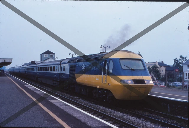 RAILWAY LOCOMOTIVE 35MM Slide – Class 253 Intercity Hst Sitting At ...
