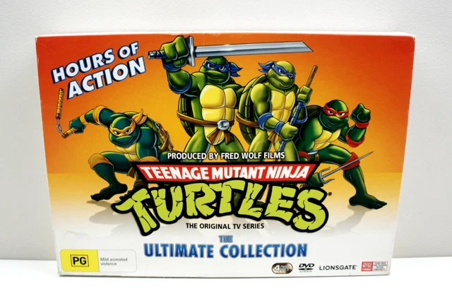 TEENAGE MUTANT NINJA Turtles The Ultimate DVD Collection 4 Discs Region ...