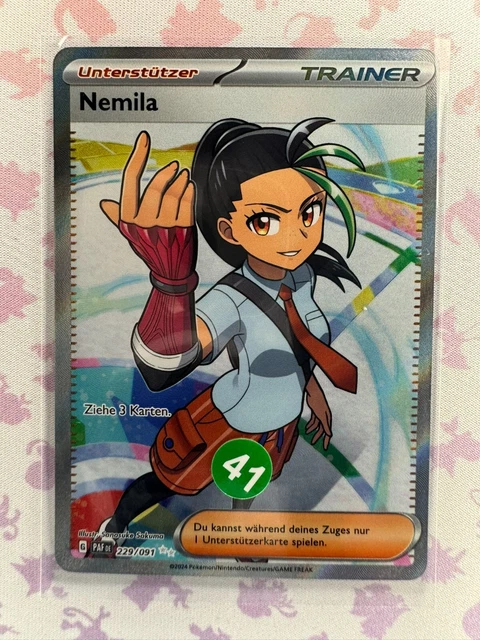 229/091 NEMILA TRAINER Paldeas Schicksale Pokémon TCG PAF DE EUR 1,50 ...
