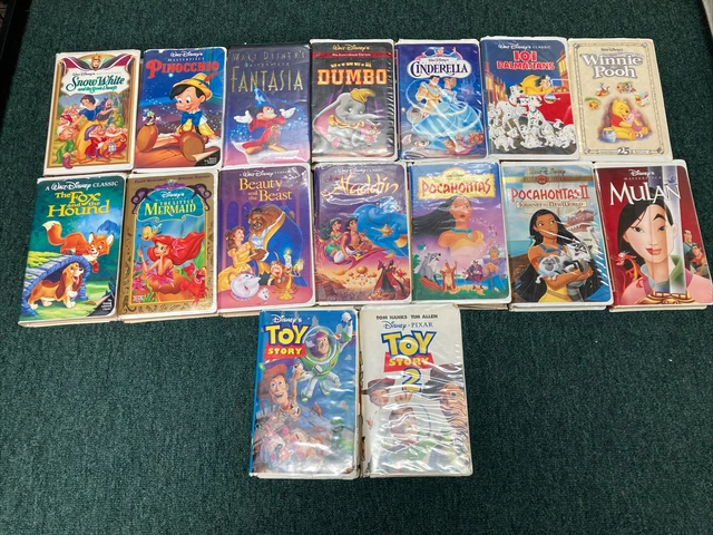 LOT OF VINTAGE Disney Animation VHS Tapes EUR 80,70 - PicClick FR