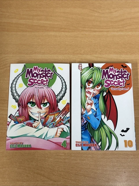MY MONSTER SECRET Vol. 4 And 10 English Manga By Eiji Masuda OOP Rare ...