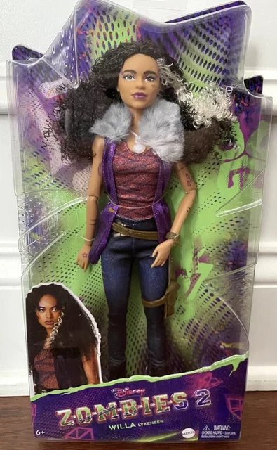 DISNEY ZOMBIES 2 “Willa Lykensen” Werewolf Articulated Doll Nib £56.70 ...