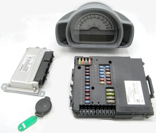 SMART FORTWO 451 Technikpaket Kombiinstrument Motorsteuergerät SAM 1 ...