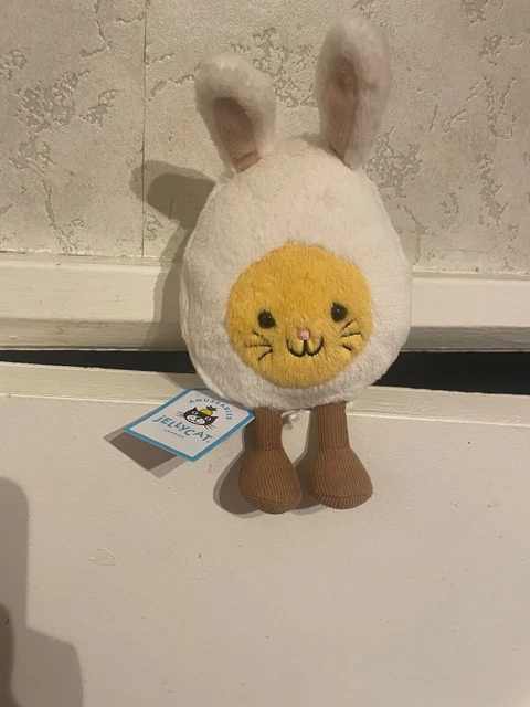 JELLYCAT AMUSEABLES BUNNY Egg BRAND NEW WITH TAGS £26.65 - PicClick UK
