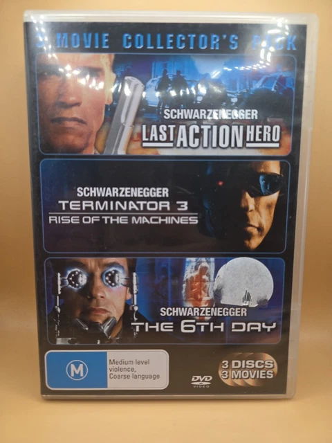 6TH DAY, THE / Last Action Hero / Terminator 3 (Box Set, DVD, 2000 ...