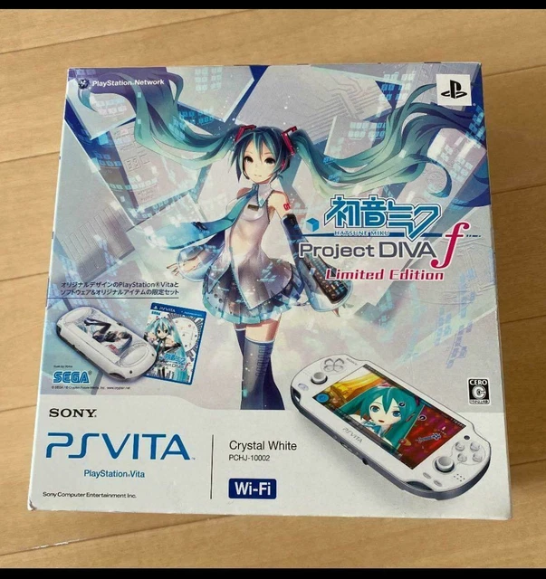 Playstation Vita Hatsune Miku Console System Japan Collectors Item Ps
