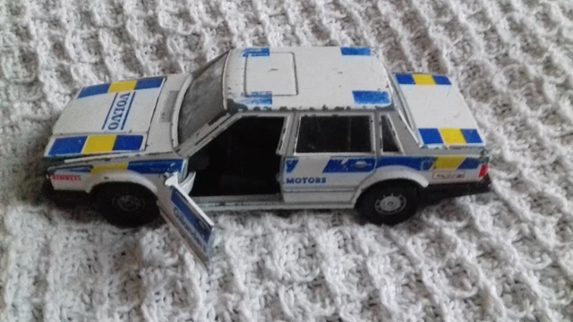 VOLVO 740 TURBO; Rare Gillanders Of Aberdeen Promotional Corgi Scale ...