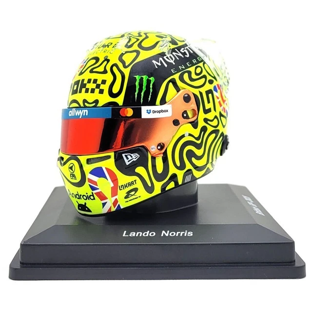 2025 HELMET LANDO Norris McLaren Formula 1 Team British GP - 1/5 Spark ...