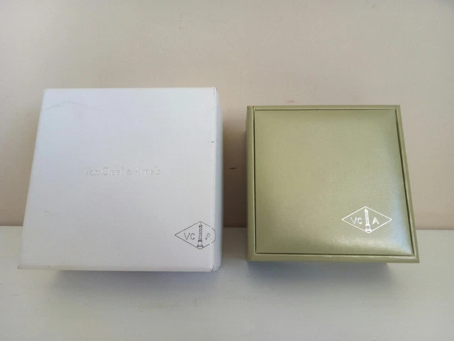 AUTHENTIC VAN CLEEF & Arpels Jewellery Gift Box £37.00 - PicClick UK