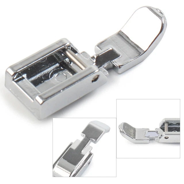NARROW SNAP ON Zipper Foot Left Right For Singer Brother Bernette ...