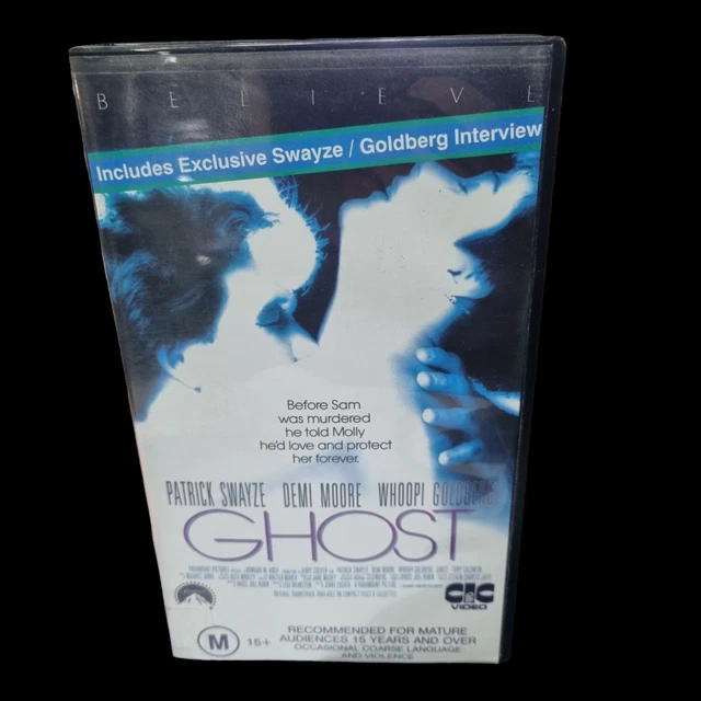 GHOST - PATRICK Swayze, Demi Moore - VHS EUR 7,38 - PicClick FR