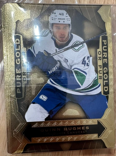 2024-25 UD TIM HORTONS HORTONS PURE GOLD COMPLETE 18 Hockey Card Insert ...