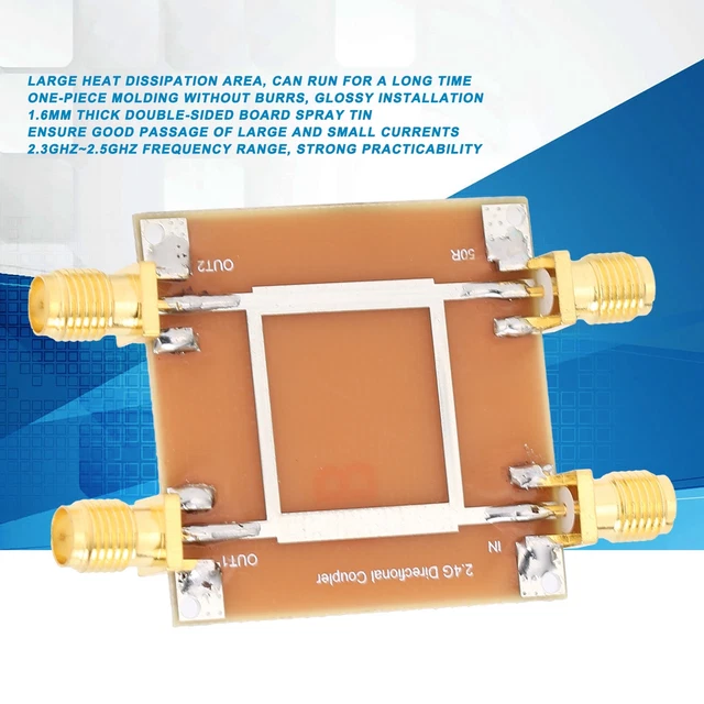 POWER DIVIDER MODULE Directional Coupler Bridge Microstrip Circuit 2.3 ...