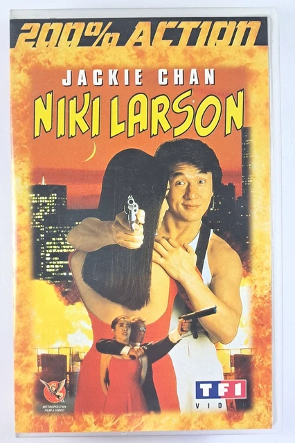 CASSETTE VHS NIKI Larson Jackie Chan TF1 Vidéo VF Version Française EUR ...