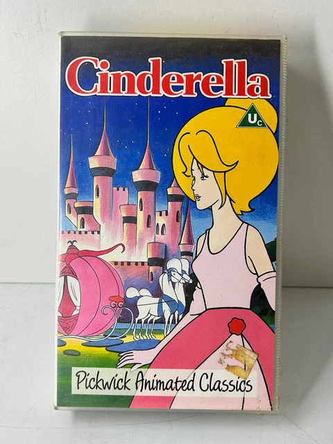 PICKWICK ANIMATED CLASSICS - Cinderella On VHS Video Cassette Tape EUR ...