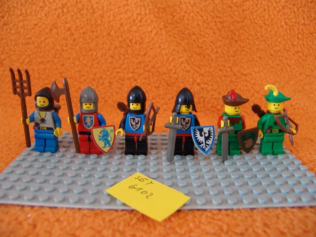 LEGO CASTLE FIGURA Cavaliere Set 6102, Completo EUR 59,90 - PicClick IT