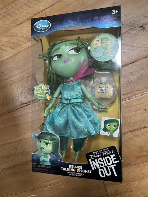 DISNEY STORE INSIDE Out Talking Disgust Figure Doll BNIB Pixar £44.99 ...