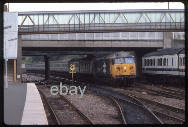 ORIGINAL 35MM SLIDE - Class 50 - 50022 'Anson' at Longbridge on 18.7.81 ...
