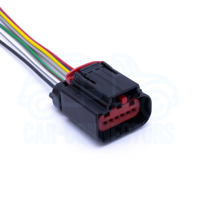 MAF SENSOR CONNECTOR Ford Transit Mk8 TDCI Prewired 6 PIN Mass Air Flow ...