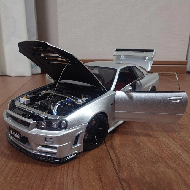 NEED REPAIR 1/18 Gt-R R34 Z-Tune Motor Helix £339.90 - PicClick UK