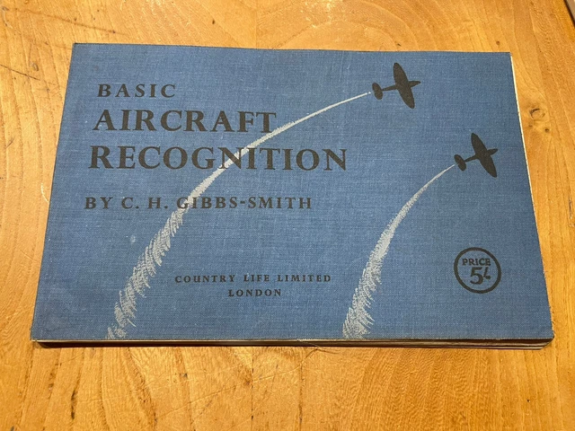 WW2 BASIC AIRCRAFT Recognition By Gibbs-Smith 1942 Royal Observer Corps ...