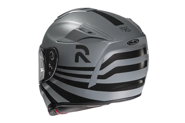 CASQUE HELM CASQUE Helmet HJC Rpha 70 Stipe MC5SF 2022 Taille L Gris ...