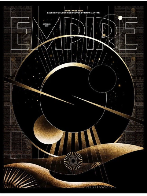 EMPIRE MAGAZINE OCTOBER 2023 Dune 2 Subscriber Edition No 419 EUR 11,46 ...