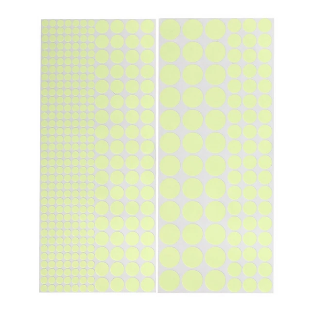407PCS LUMINOUS DOT Wall Stickers Glow Darkness Light Decoration ...