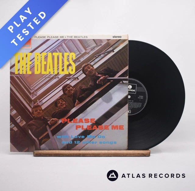 THE BEATLES PLEASE Please Me Eighth Press LP Album Vinyl Record - VG+ ...