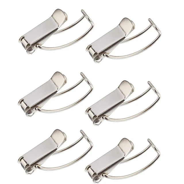 1/6 PCS SILVER Catch Hasp Clamp Clip Lock Hardware Spring Toolbox $7.44 ...