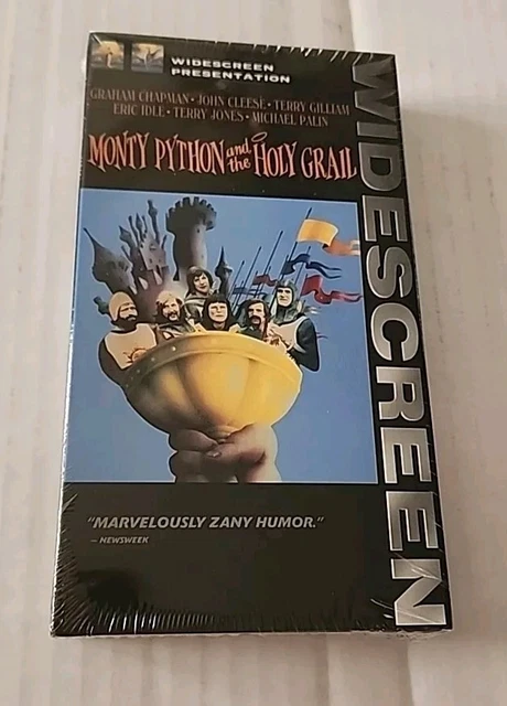 MONTY PYTHON AND The Holy Grail VHS Widescreen SEALED $14.00 - PicClick