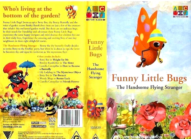 FUNNY LITTLE BUGS Vhs Pal Video Mint A Rare Find $99.99 - PicClick AU