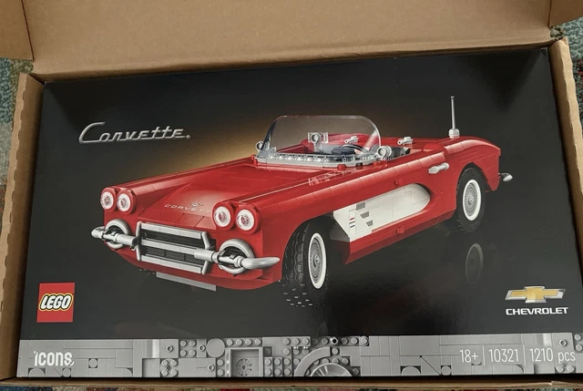 LEGO ICONS CHEVROLET Corvette 10321 - Retired Brand New Sealed £135.90 ...