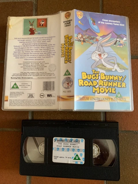 THE BUGS BUNNY/ROAD Runner Movie Vhs Video Children’s Looney Tunes £5. ...