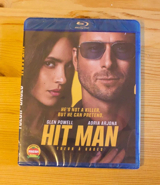 HIT MAN BLU-RAY VVS Films Glen Powell Richard Linklater Brand New $29. ...
